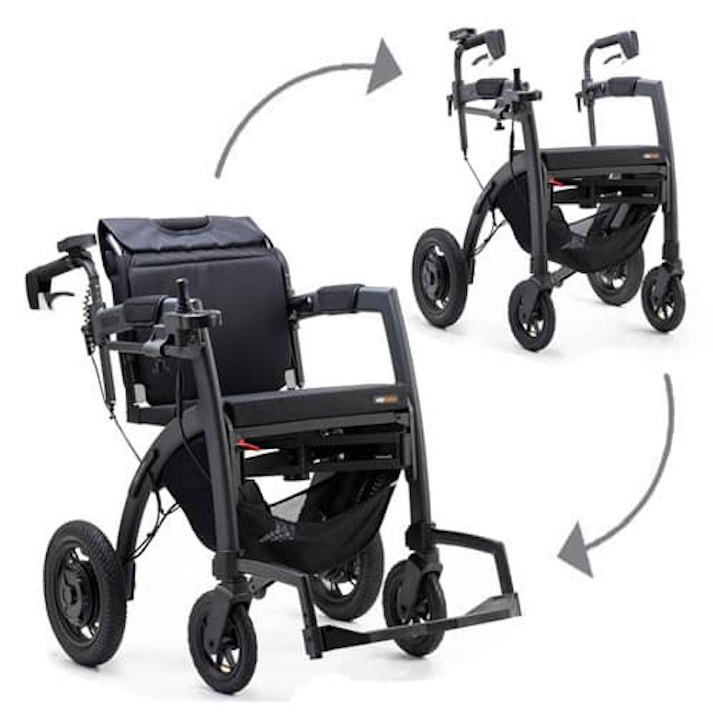Rollz Motion Elektro Rollator und Rollstuhl 056 470 44 44