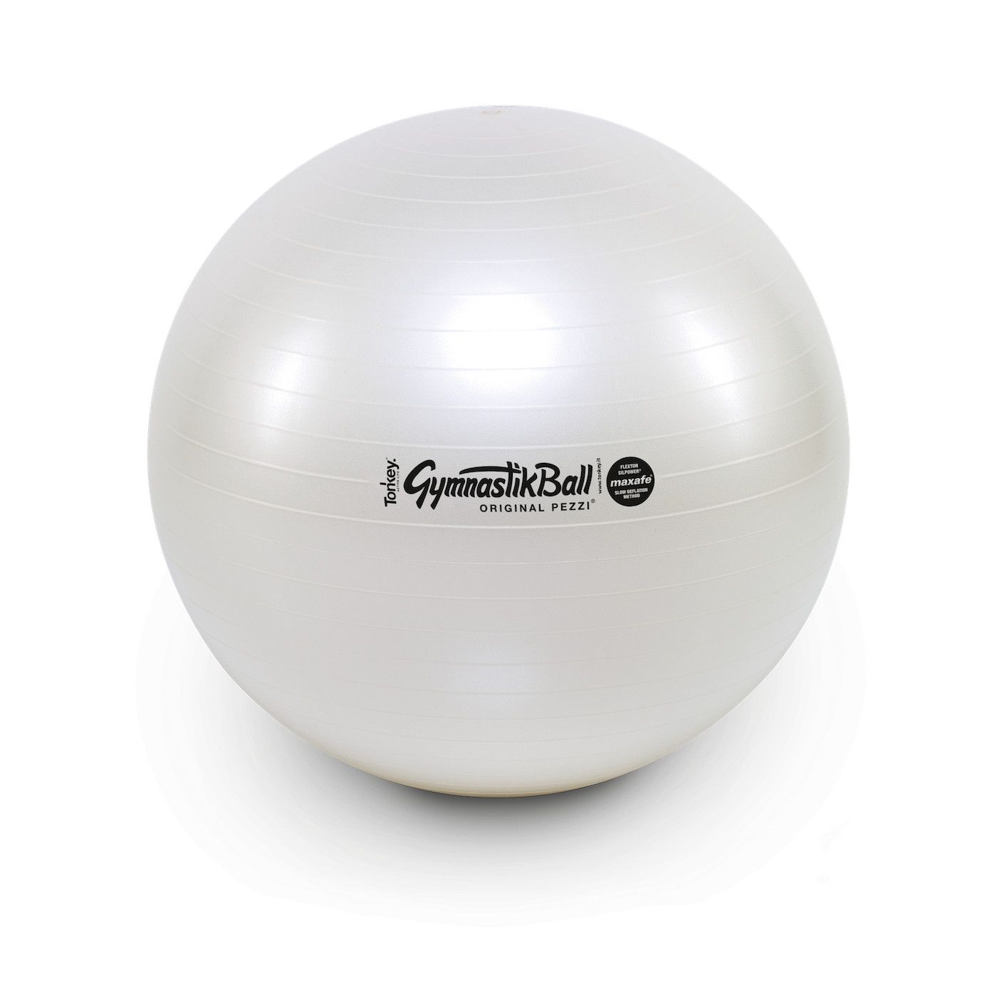 Sitzball weiss 65 cm TONKEY Gymnastikball