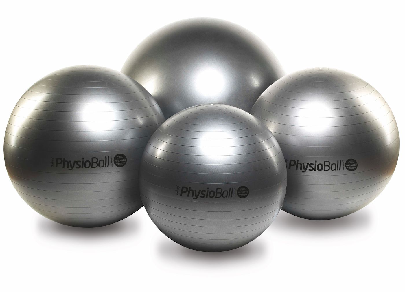 TONKEY PhysioBall schwarz 85 cm