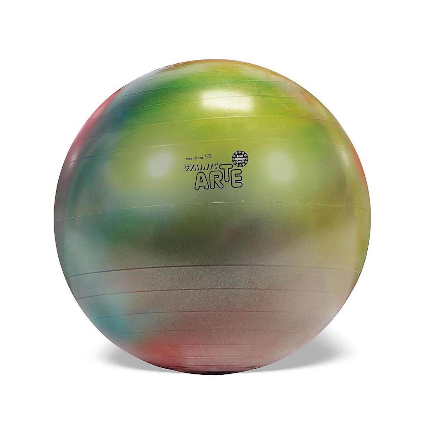 GYMNIC Plus Sitzball Gymnastikball ARTE mehrfarbig 75 cm