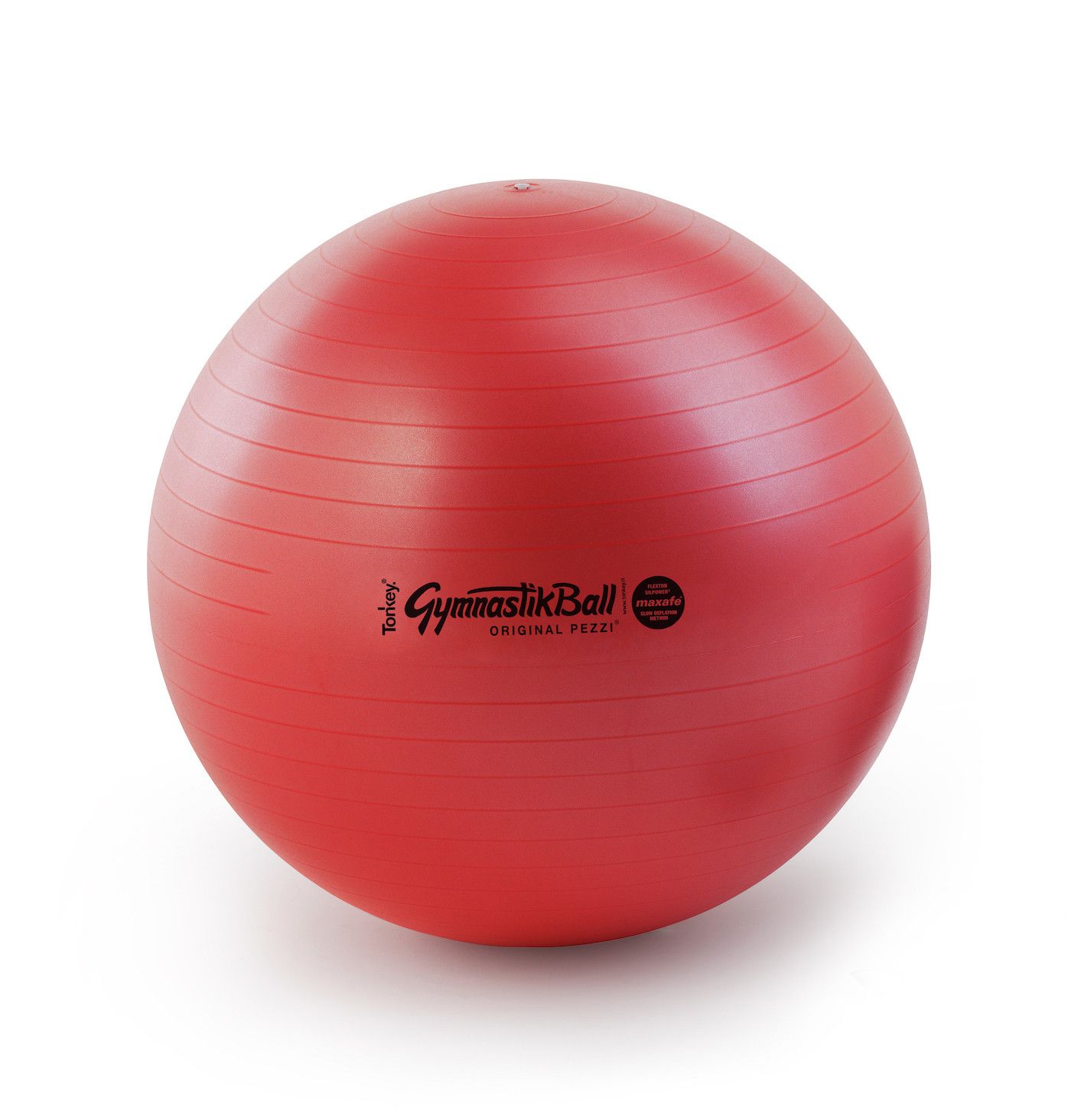 Sitzball rot 65 cm TONKEY Gymnastikball