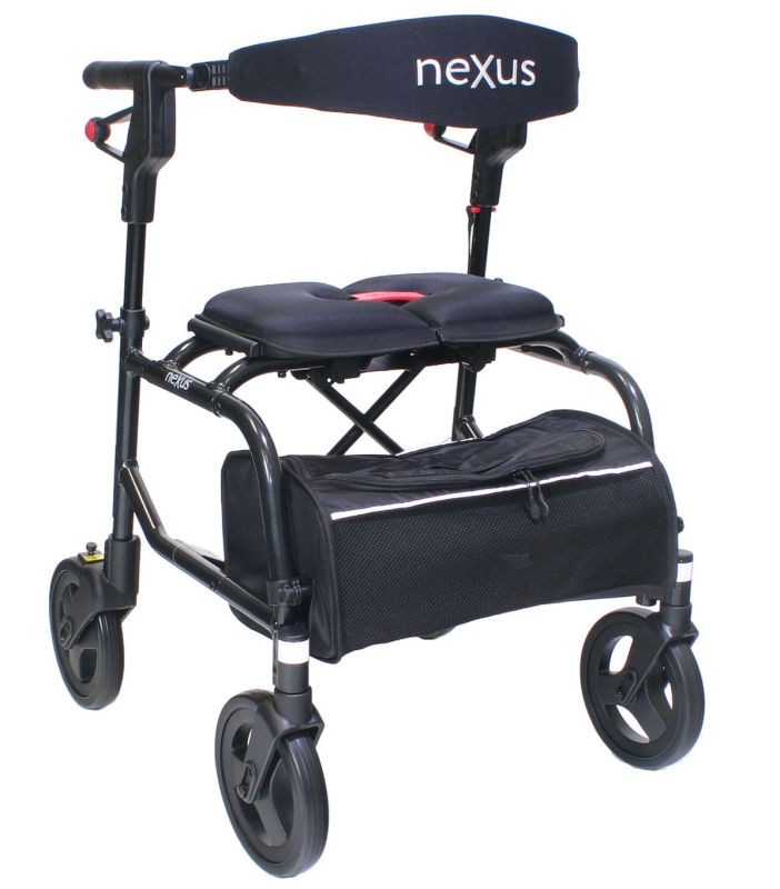 neXus Rollator schwarz 57 cm | 056 470 44 44