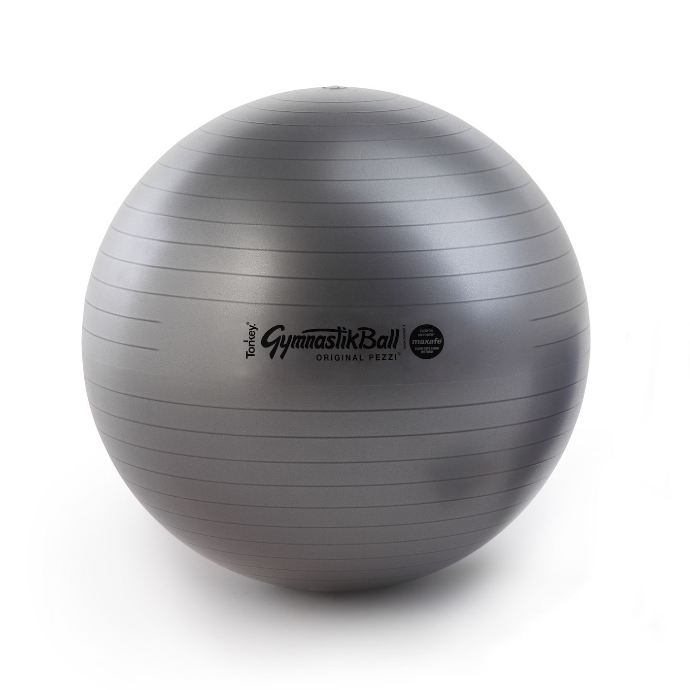 Sitzball schwarz 75 cm TONKEY Gymnastikball